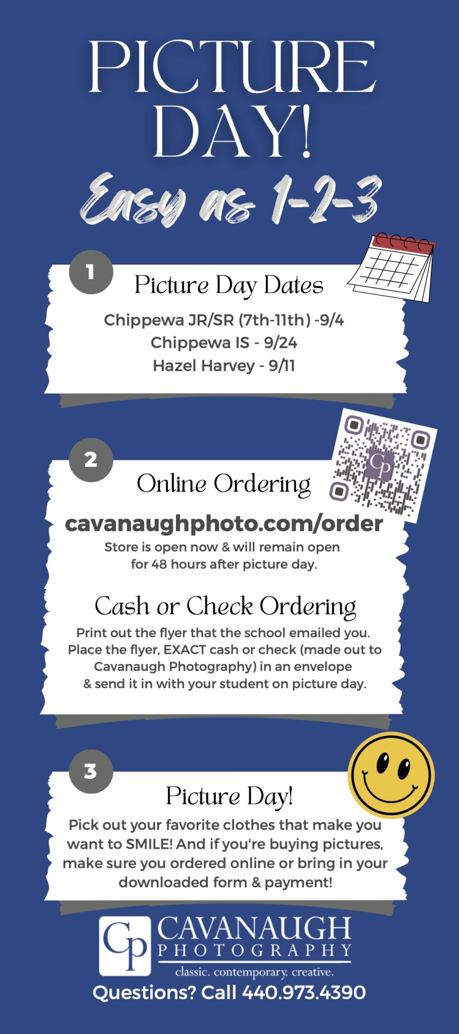📸 Picture Day is Coming! – Chippewa Local Schools